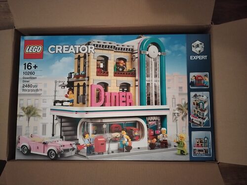 ᐅ Set • Lego 10260 Creator ⇒ Check offers • Downtown Diner | PilotBrick ...