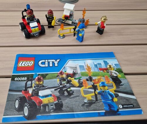 ᐅ Set • Lego 60088 City ⇒ 1 offer • Fire Starter Set | PilotBrick.co.uk