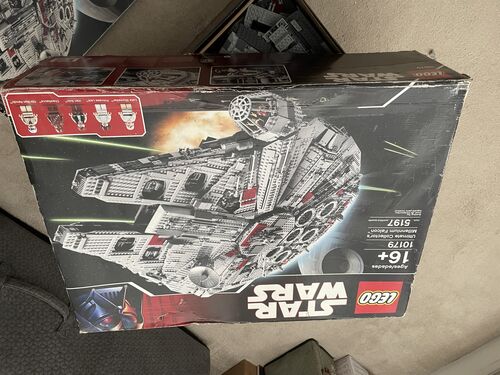 Used PO Set Lego 10179 Millennium Falcon Alan PilotBrick