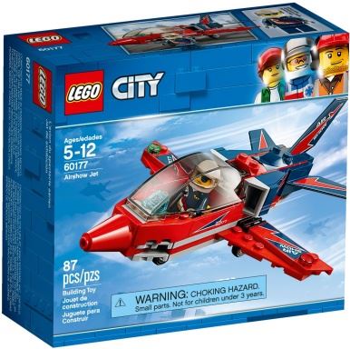 ᐅ Set • Lego 60177 City ⇒ 1 offer • Airshow Jet | PilotBrick.co.za