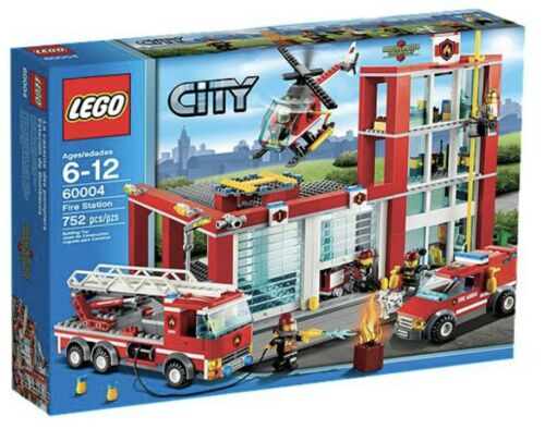 ᐅ Set • Lego 60004 City ⇒ 2 offers • Fire Station | PilotBrick.com