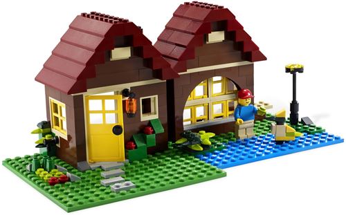 ᐅ Set • Lego 5766 City ⇒ 1 offer • Log Cabin | PilotBrick.com
