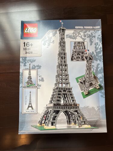 ᐅ Set • Lego 10181 Sculptures ⇒ 1 Angebot • Eiffel Tower 1:300 Scale | PilotBrick.ch