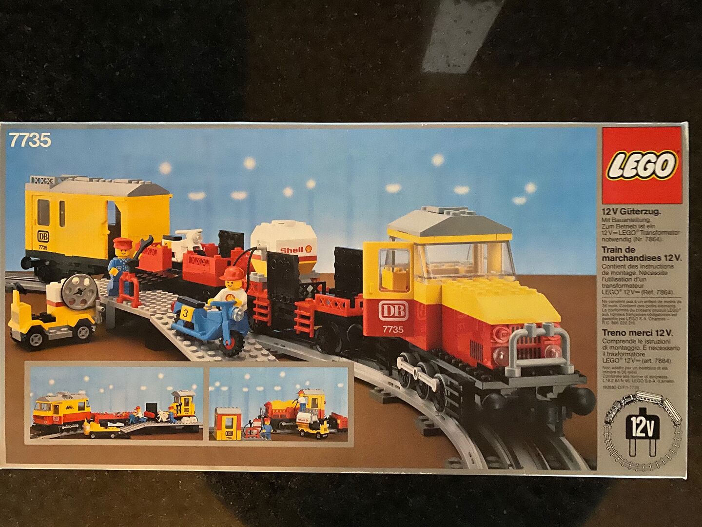 ᐅ New/NIB Set ⇒ Lego 7735 Lego® 12V Freight Train (new & unopened) from ...