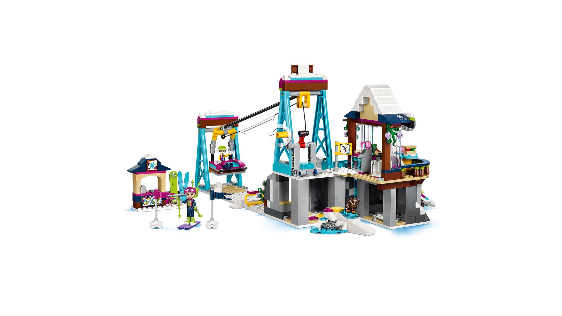ᐅ New/NIB Set ⇒ LEGO 41324 Snow Resort Ski Lift from spiele-truhe ...