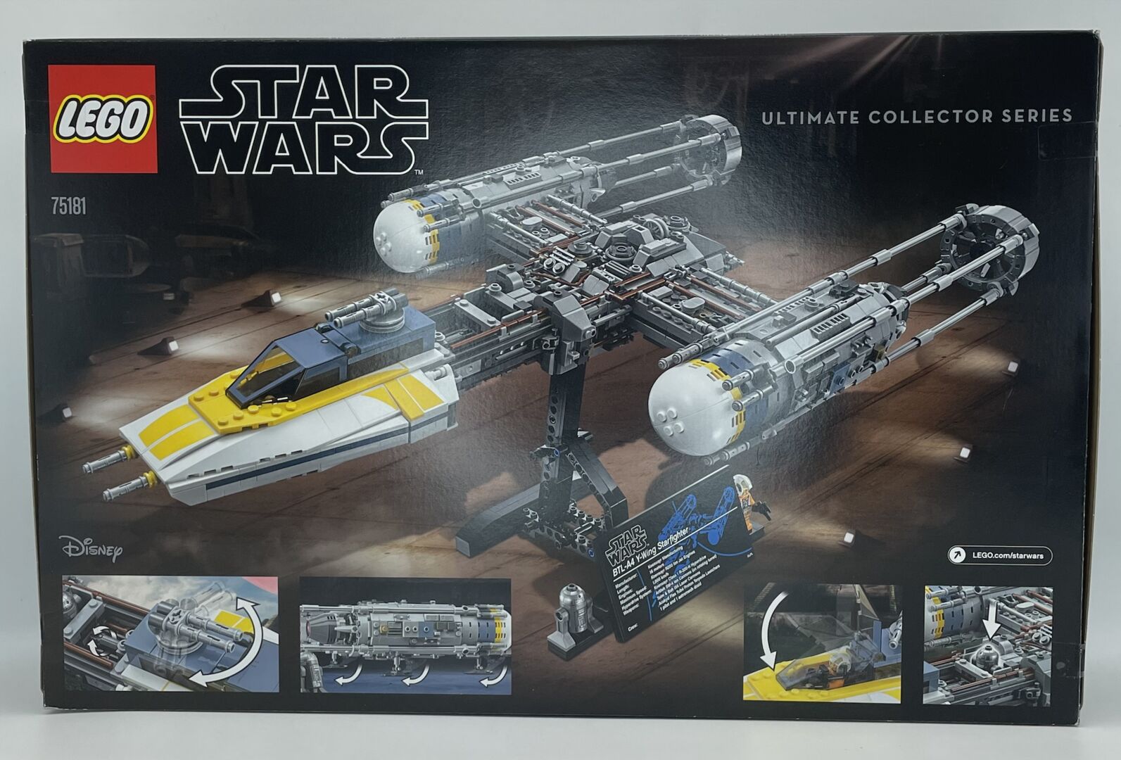 ᐅ MIB/MISB Set ⇒ Lego 75181 Y-Wing Starfighter from RetiredSets.co.za ...